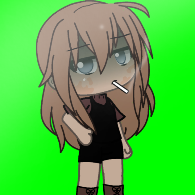 Heather smoking - ibisPaint