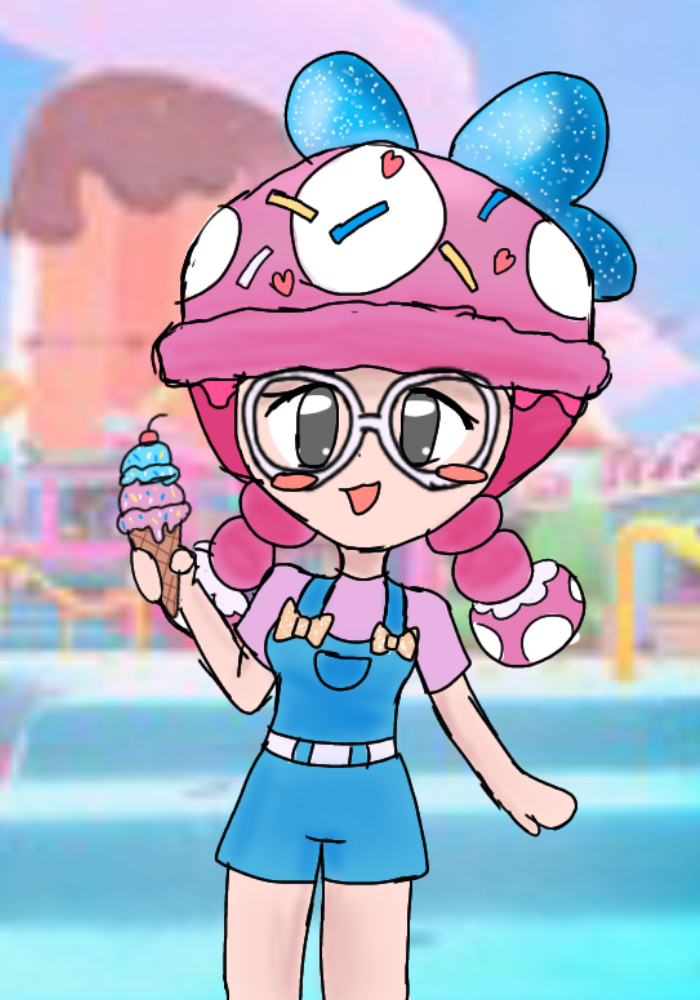 Soft server toadette🍦 - ibisPaint