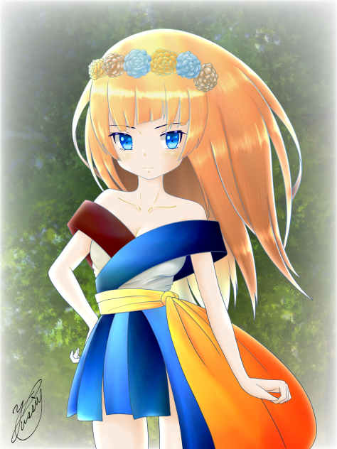 Wild Maiden - ibisPaint