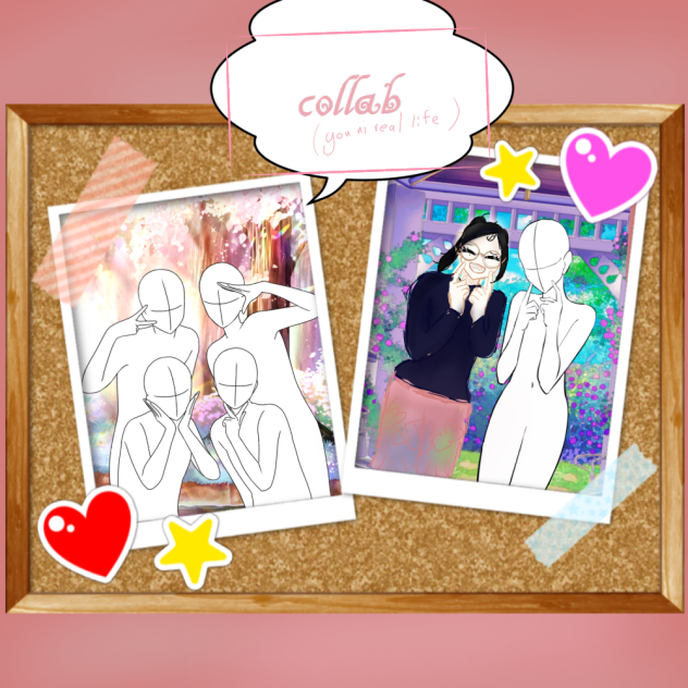 collab real life - ibisPaint