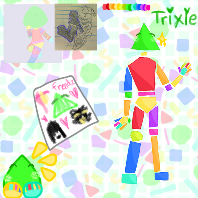 Trixie character sheet - ibisPaint