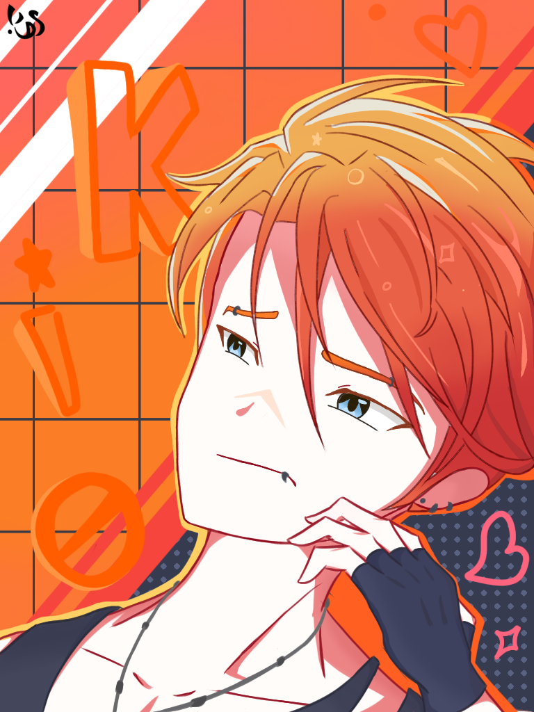 Kio Yoshida (Orange Canvas) - ibisPaint