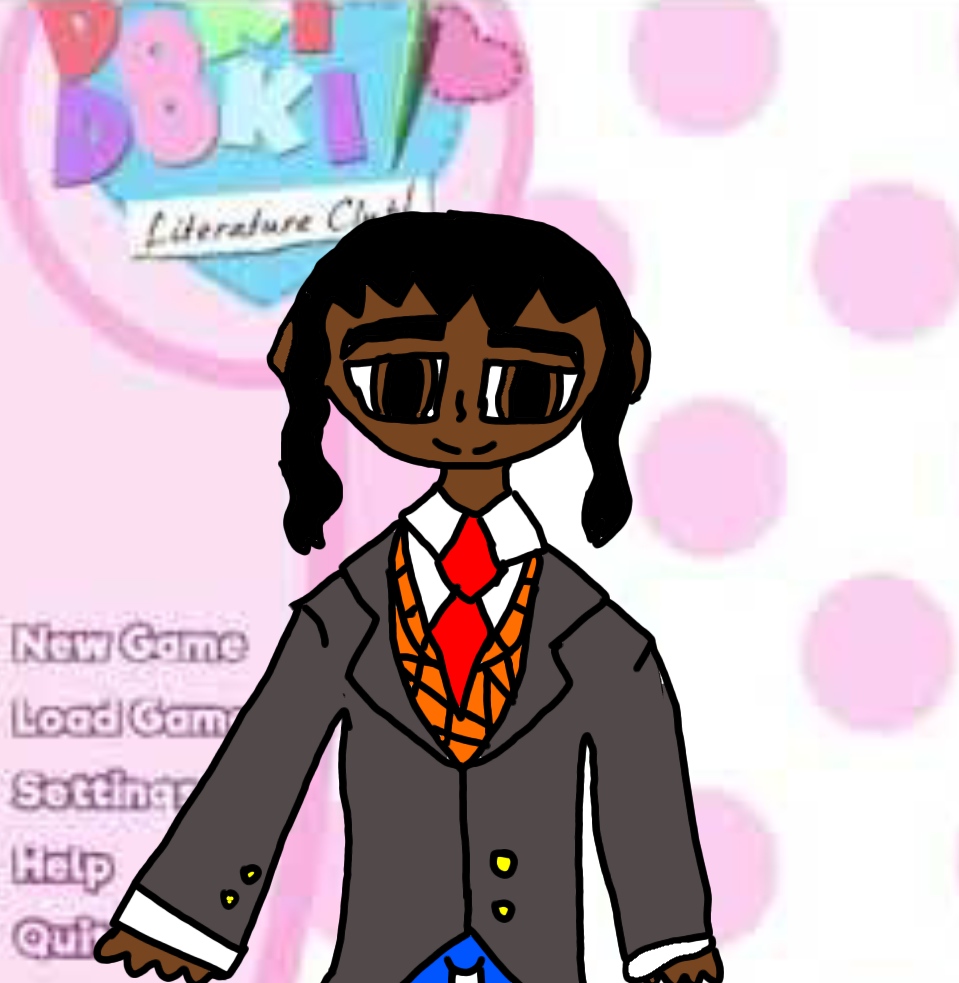 me in ddlc makhiya in ddlc - ibisPaint