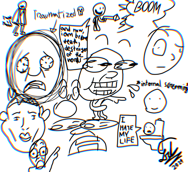 random chaos - ibisPaint