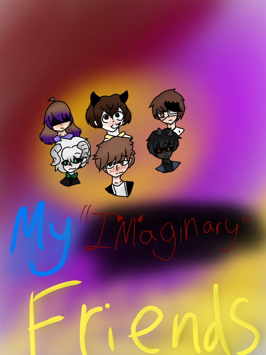 My 'Imaginary' friends fan art - ibisPaint