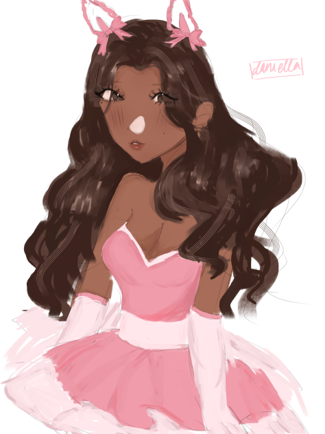 ashley bunni fanart redraw - ibisPaint