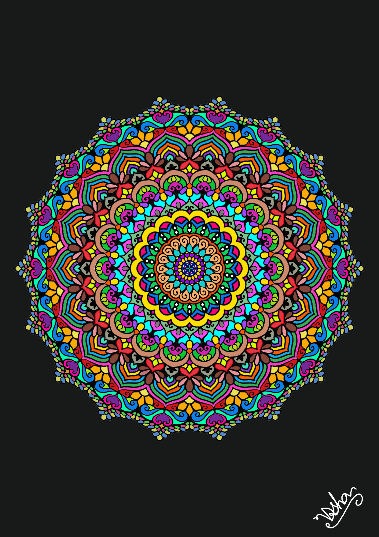 Mandala - ibisPaint