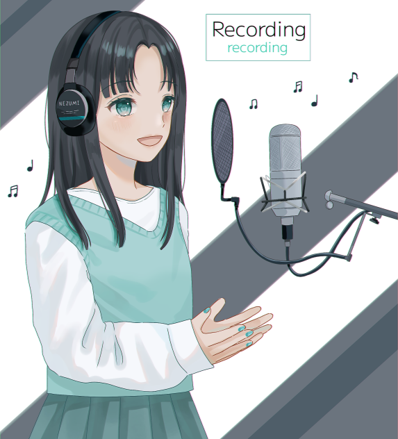 Recording🎧♫ - ibisPaint