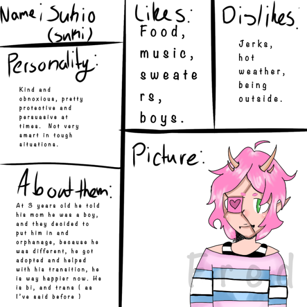 Suki character sheet! - ibisPaint