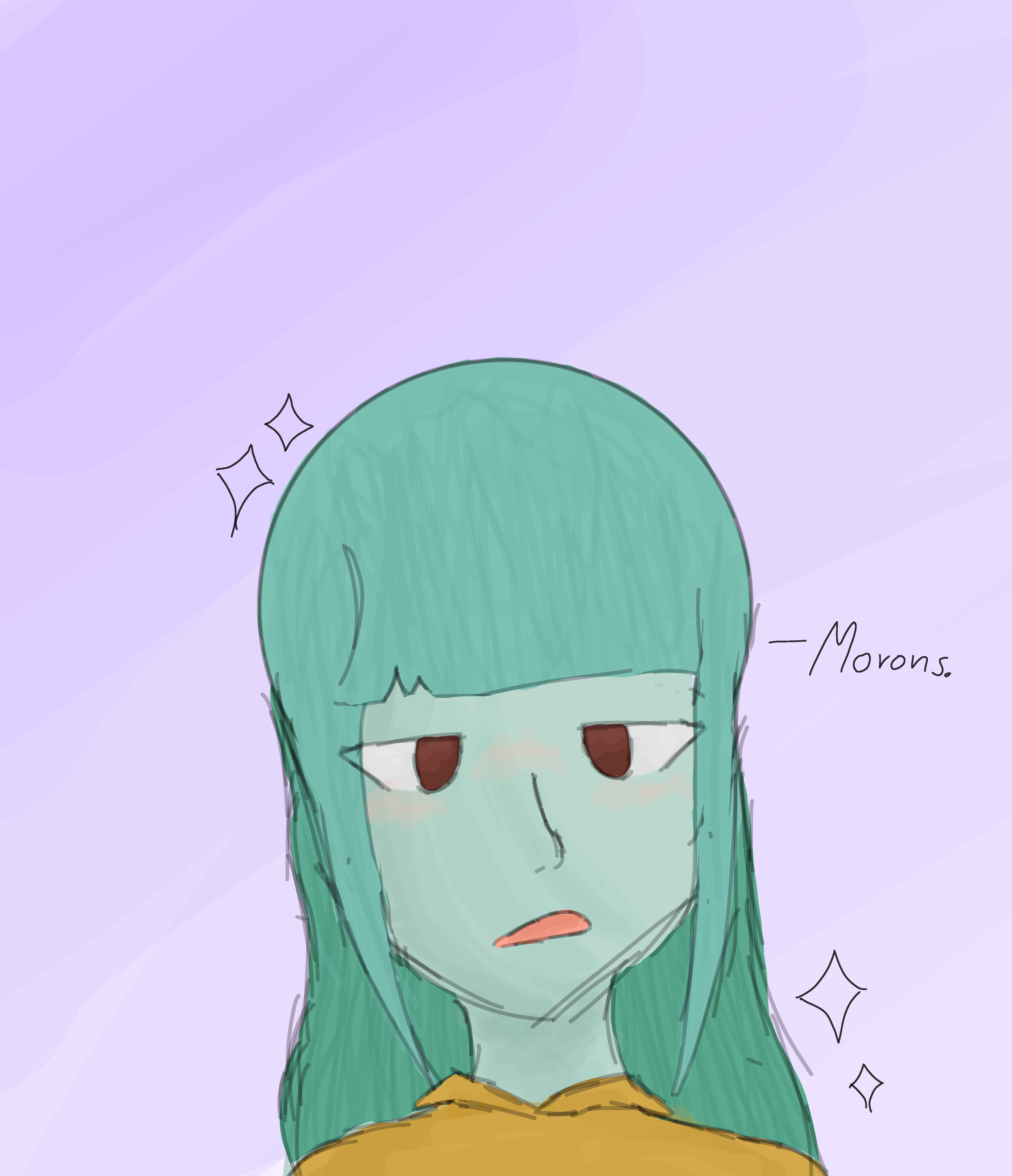 Squidward - ibisPaint