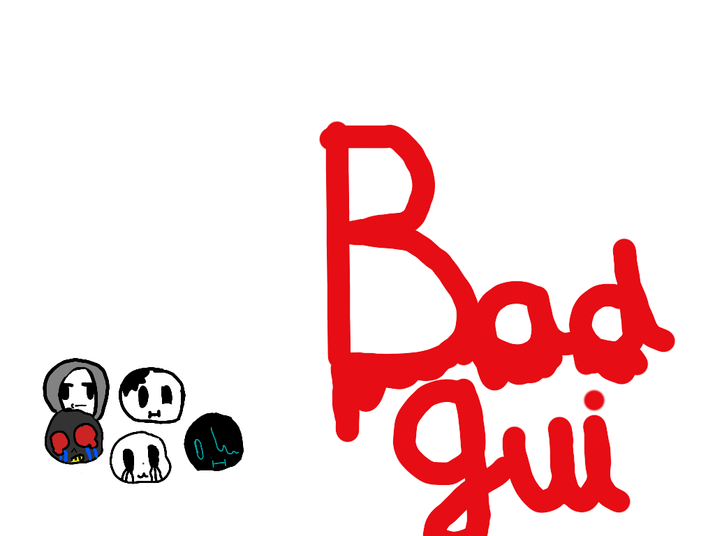 Bad gui - ibisPaint