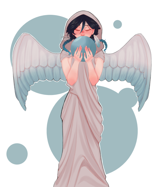 Statue of the Seven Venti - ibisPaint