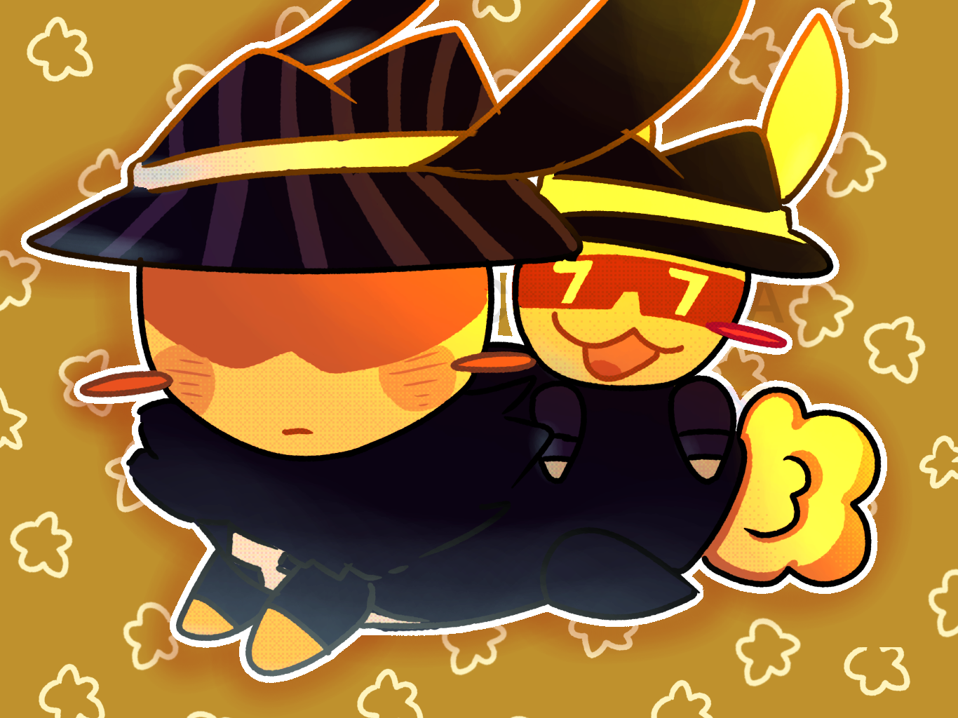 Gubby doublefedora - ibisPaint