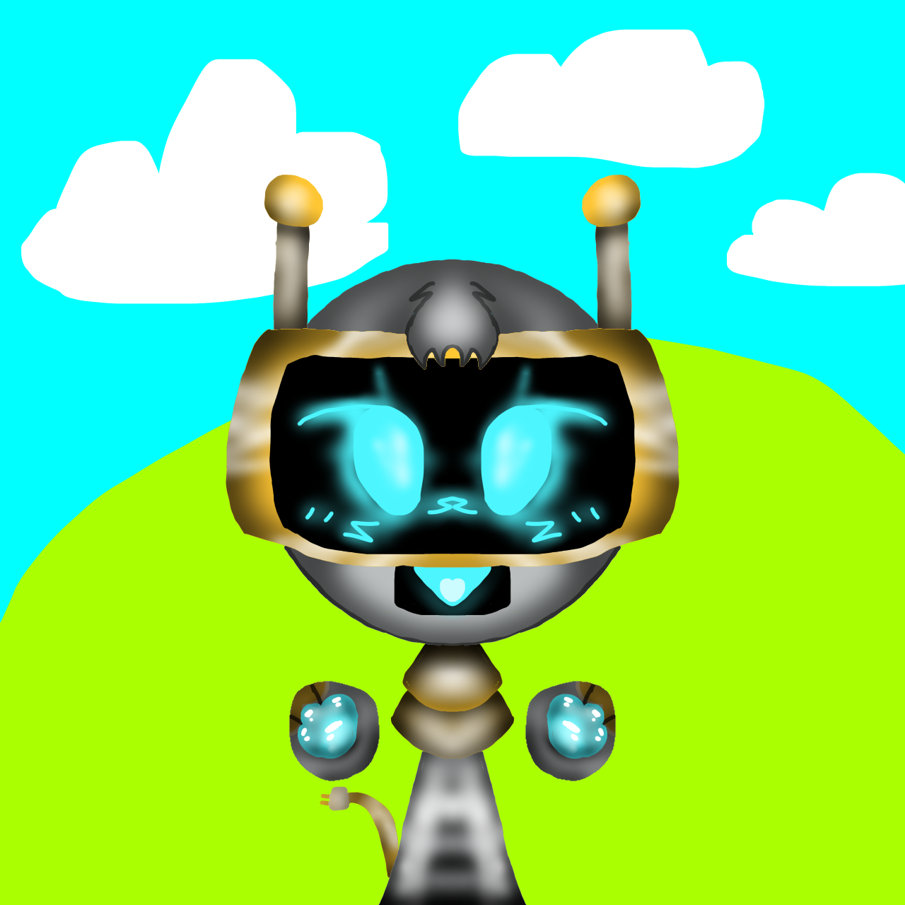 Fun bot 🤖🎵🎶🟡⚪️🔵 - ibisPaint