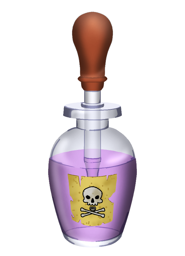 Witch Poison bottle - ibisPaint