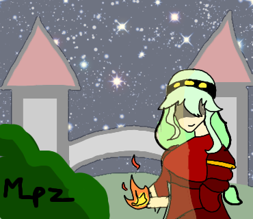 The night of the start and end - ibisPaint