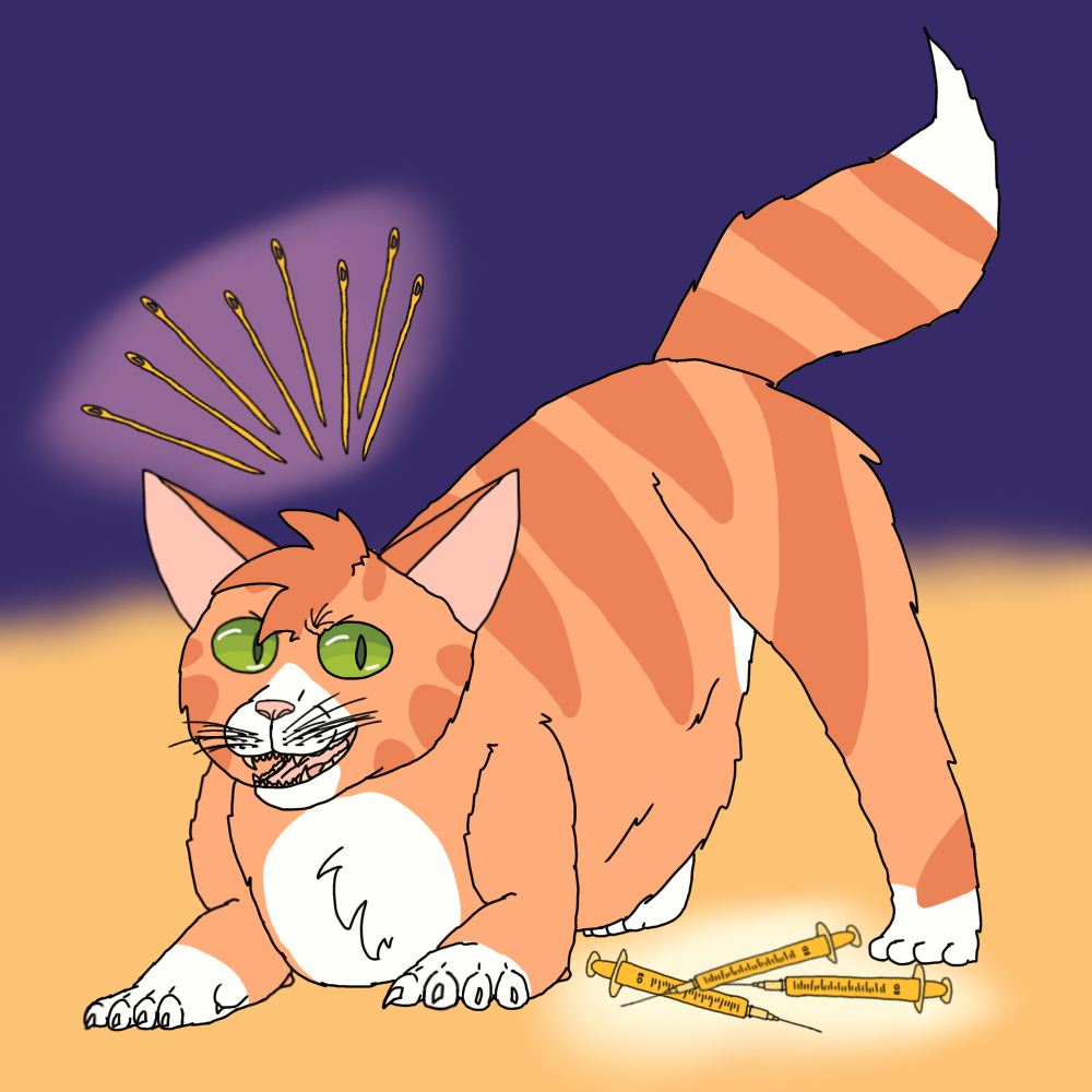 Needles! Small Gift for My fren! - ibisPaint