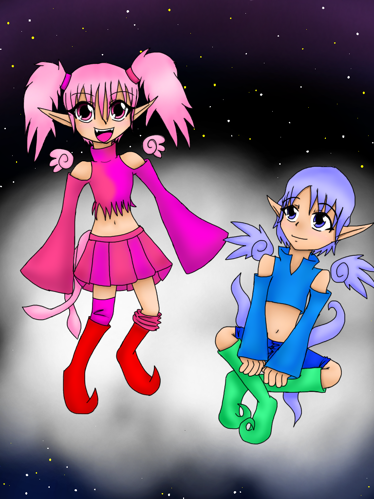 Zoey and Alex Dream - ibisPaint