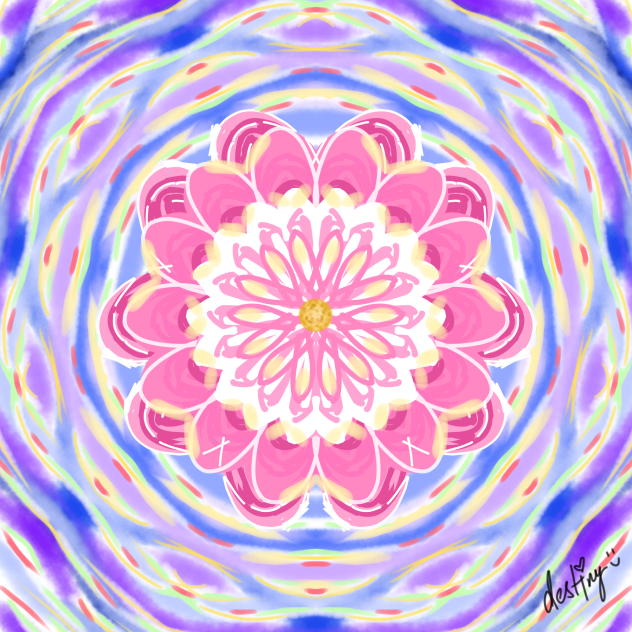 Mandala #1 - ibisPaint