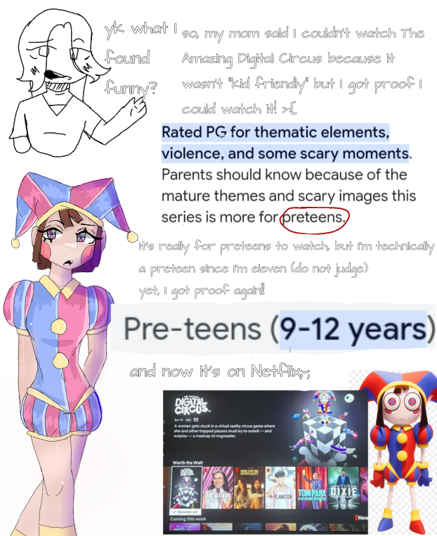 The Amazing Digital Circus presentation - ibisPaint