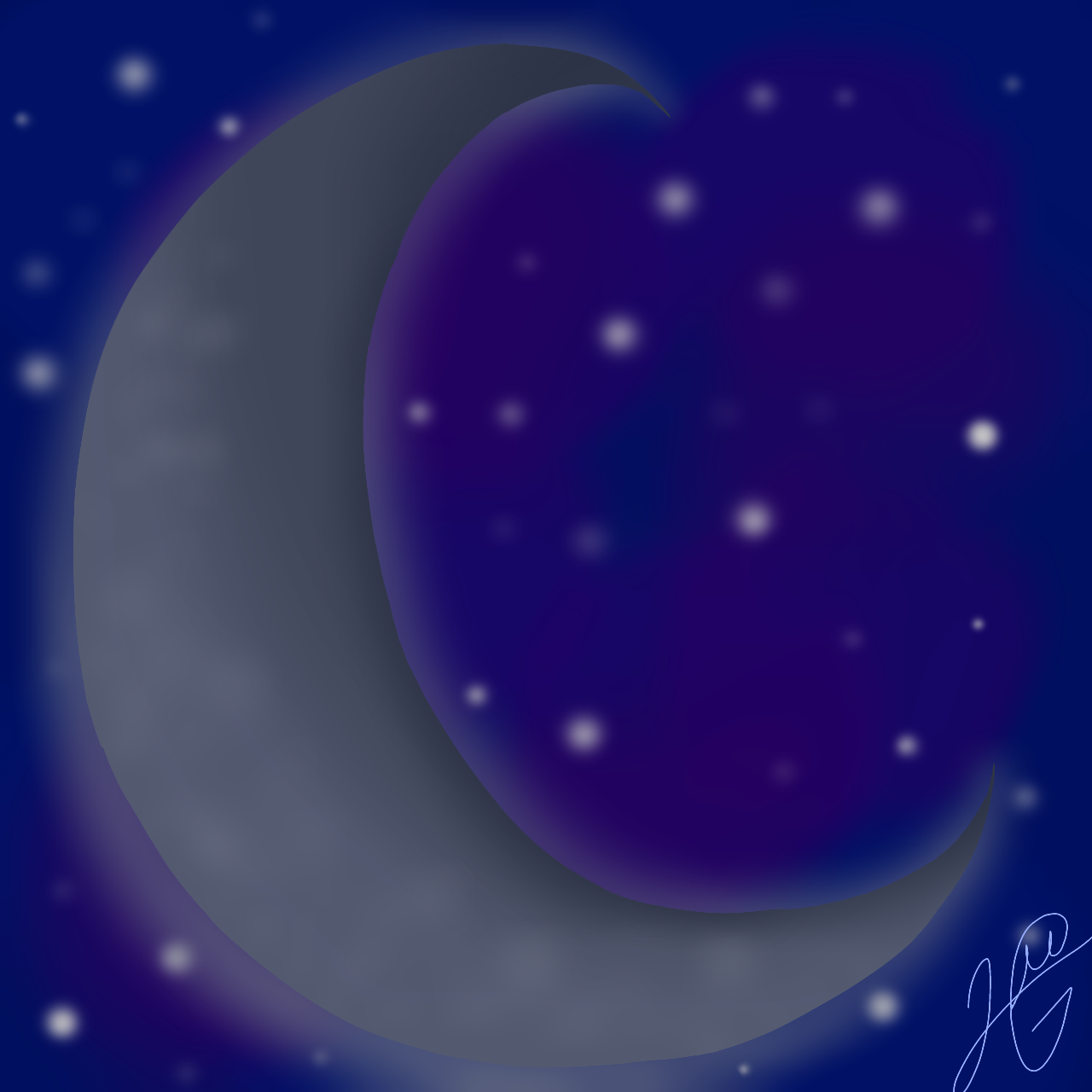 Half Moon - ibisPaint