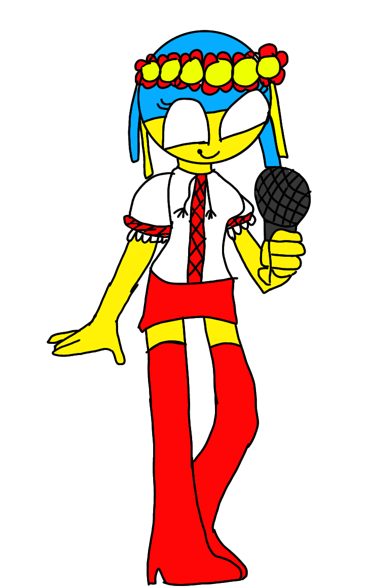Ukraine Countryhumans, fnf - ibisPaint