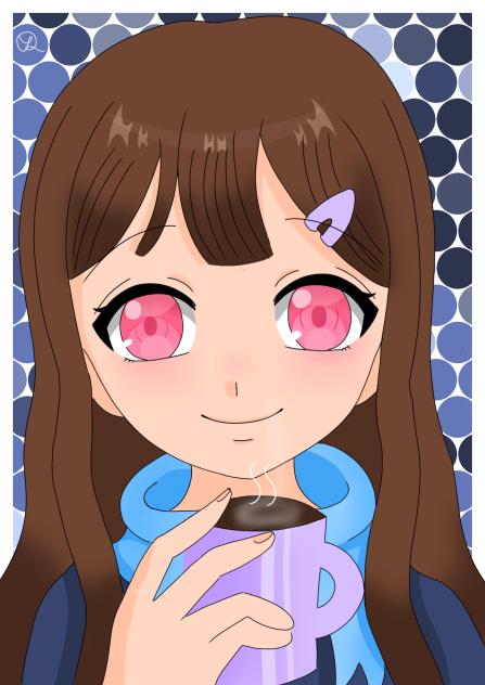 Winter girl 🩵 - ibisPaint