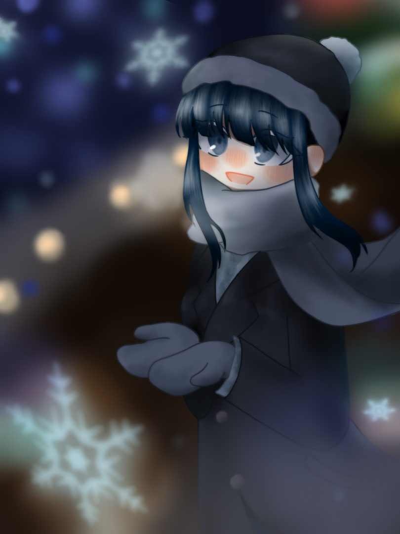 The first snow - ibisPaint