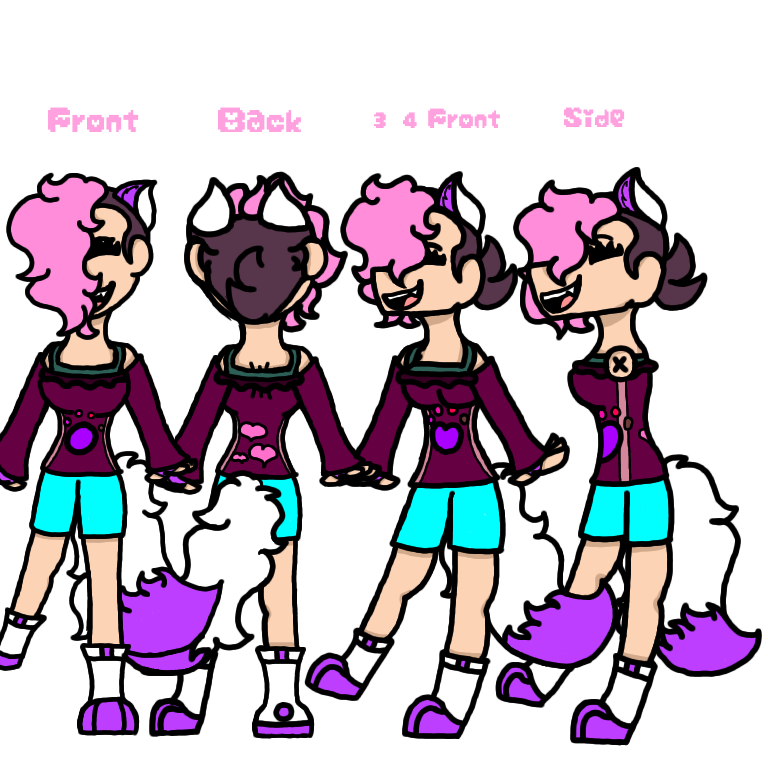 Paw's Model Sheet - ibisPaint