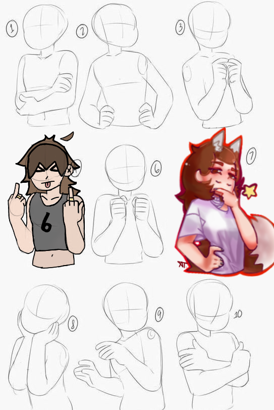 Poses Collab! - ibisPaint