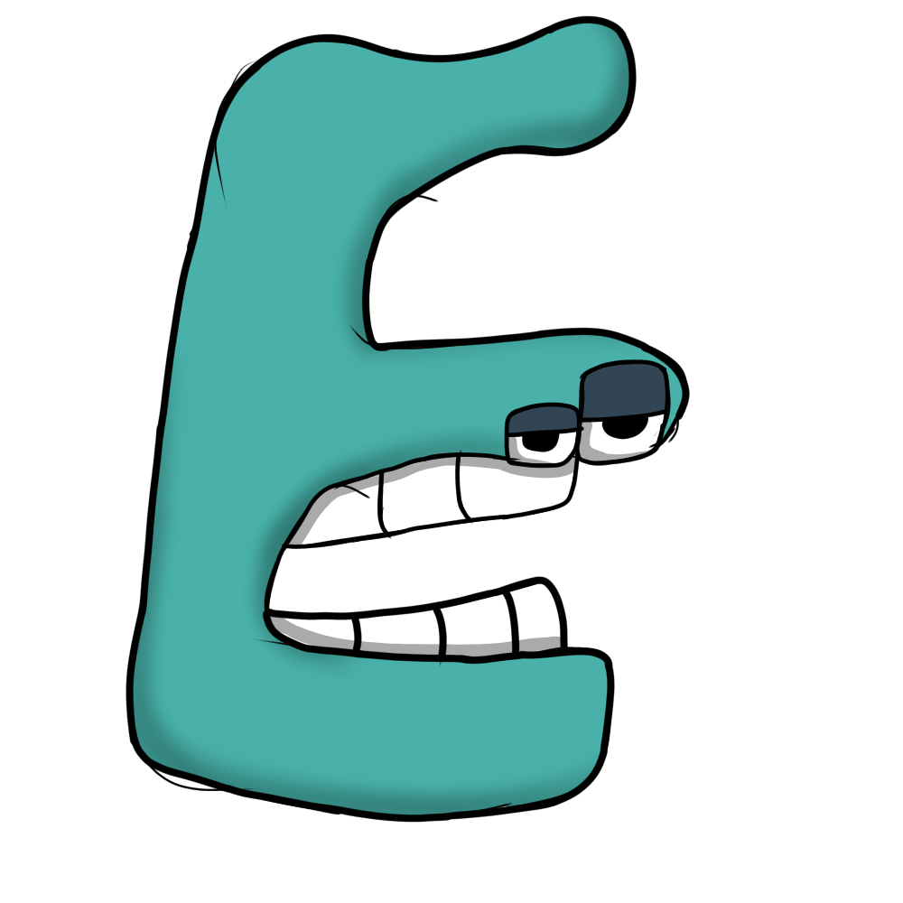 E From Alphabet Lore - ibisPaint