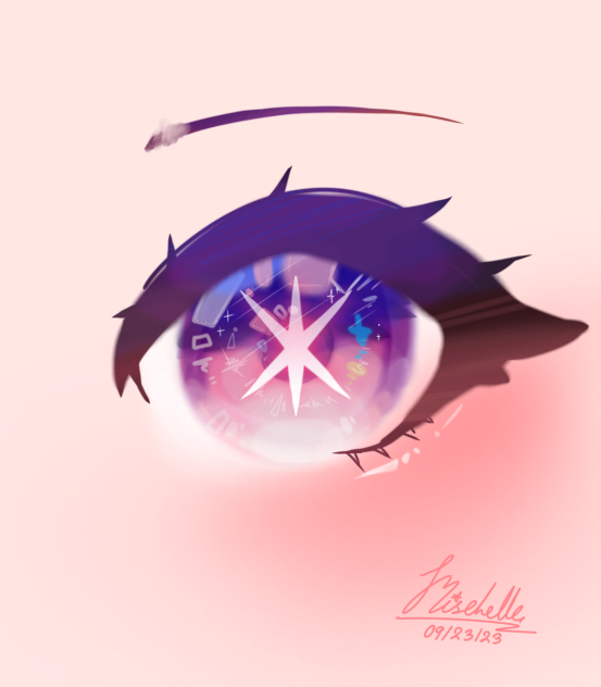 ai hoshino's eye - ibisPaint