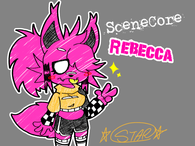 SceneCore artStyle Fan-Art Rebecca - ibisPaint