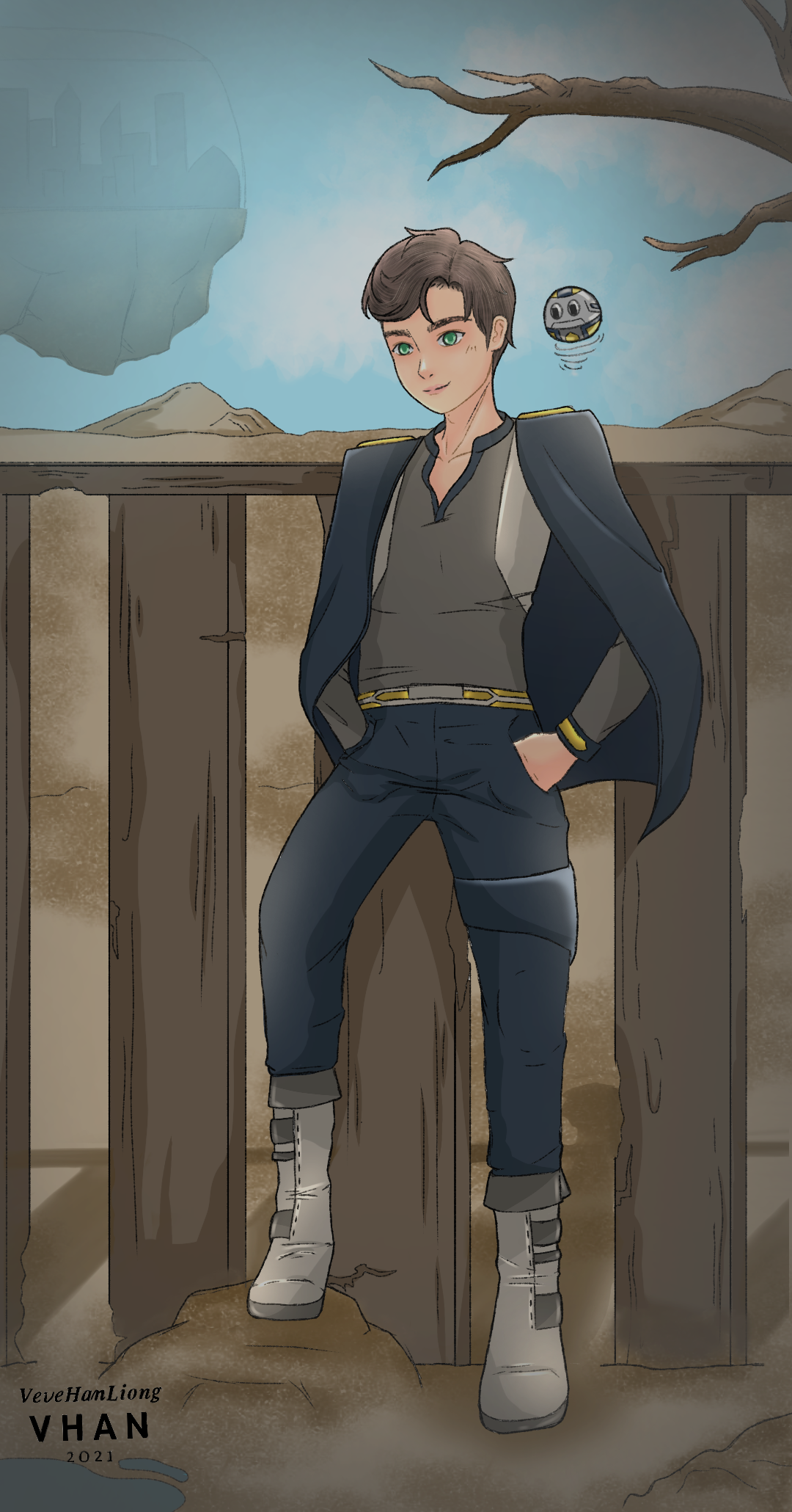 future man or boy - ibisPaint