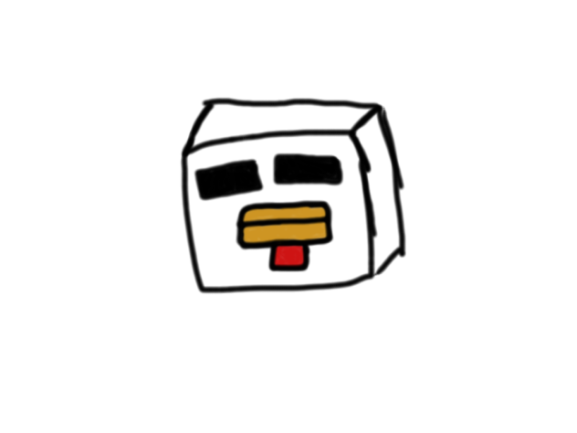 minecraft chicken Speedpaint - ibisPaint
