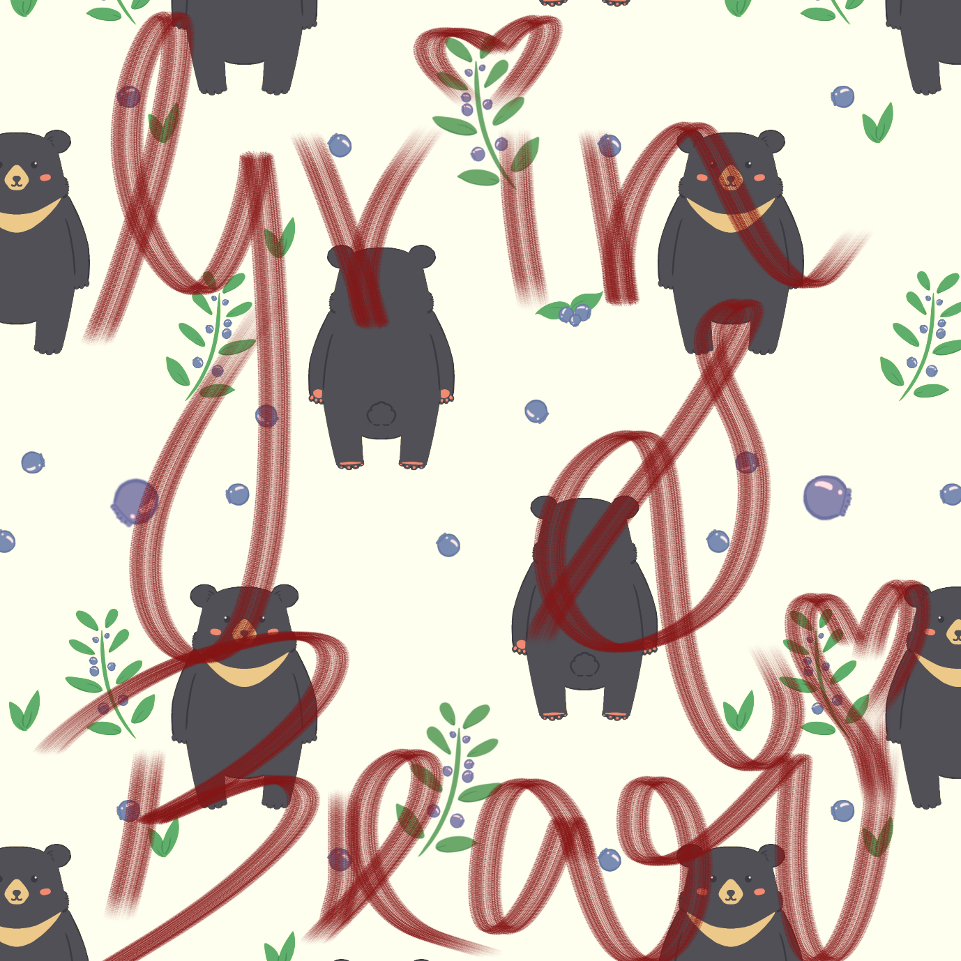 Grin and Bear - ibisPaint