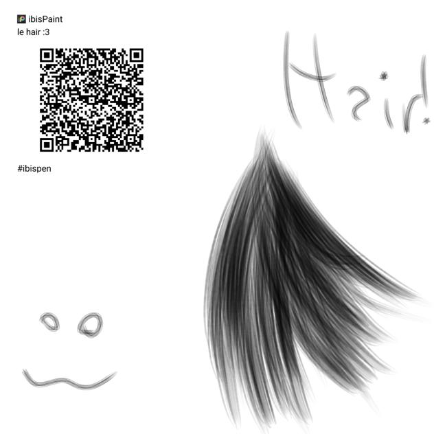 my own hair brush ig - ibisPaint