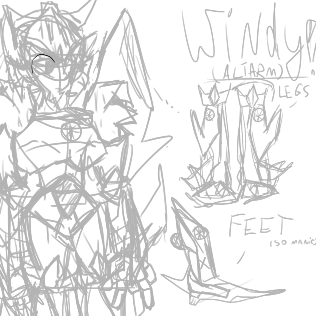 Windy update hehe! (W.I.P.) - ibisPaint