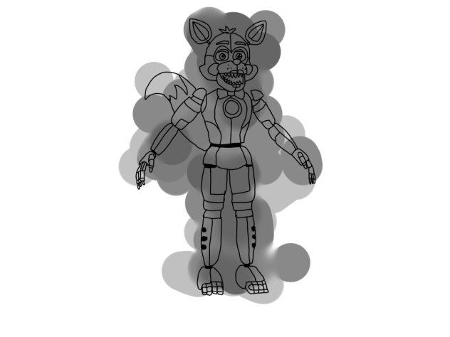 Funtime Foxy speeppaint - ibisPaint