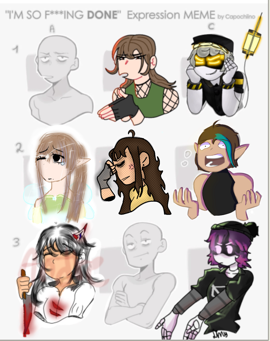 Anger Collab - ibisPaint