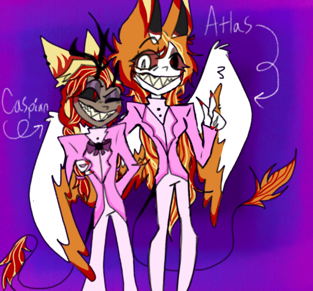 Atlas n’ Caspian - ibisPaint