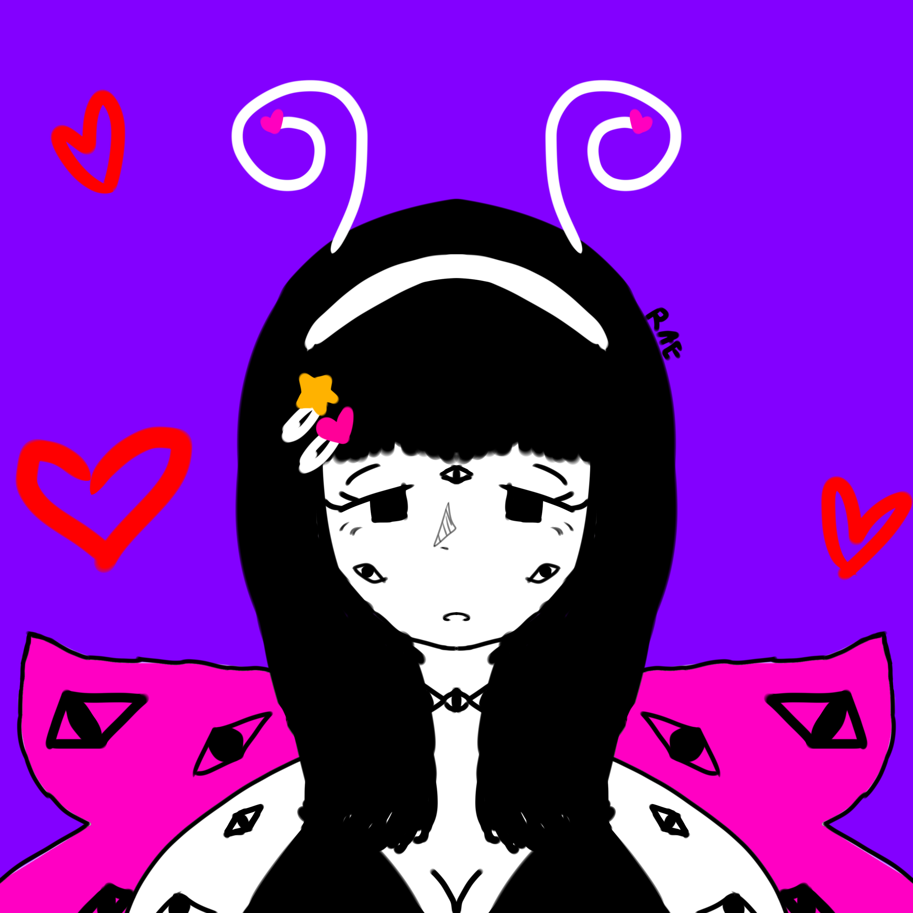 Female butterfly - ibisPaint