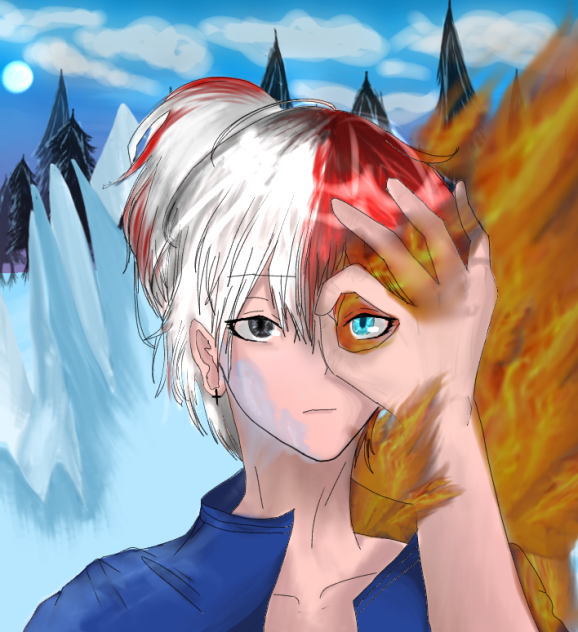 shoto todoroki - ibisPaint