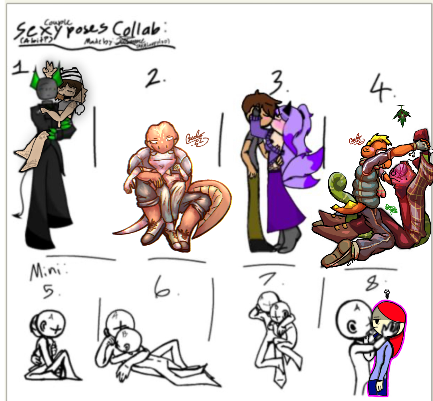 Sexy collab 2nd - ibisPaint