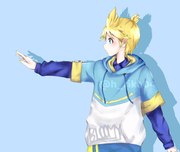 Flyer Len💙 2.0 - ibisPaint