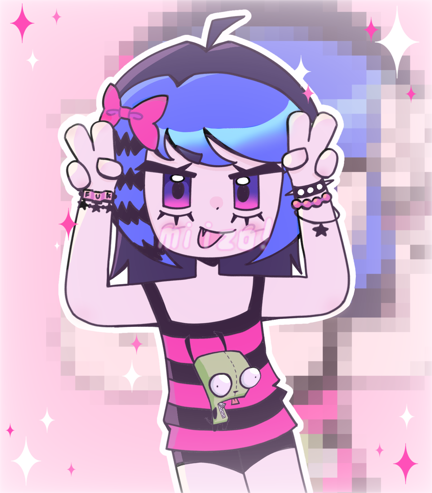 another redesign of da scene gurl yippe🥳 - ibisPaint