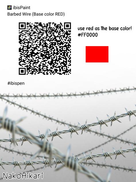 Realistic Barbed Wire - ibisPaint