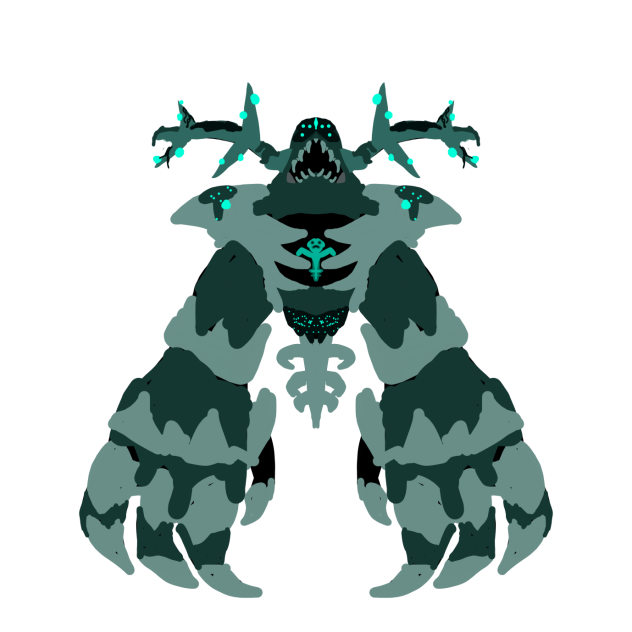 Knuckle walking warden - ibisPaint