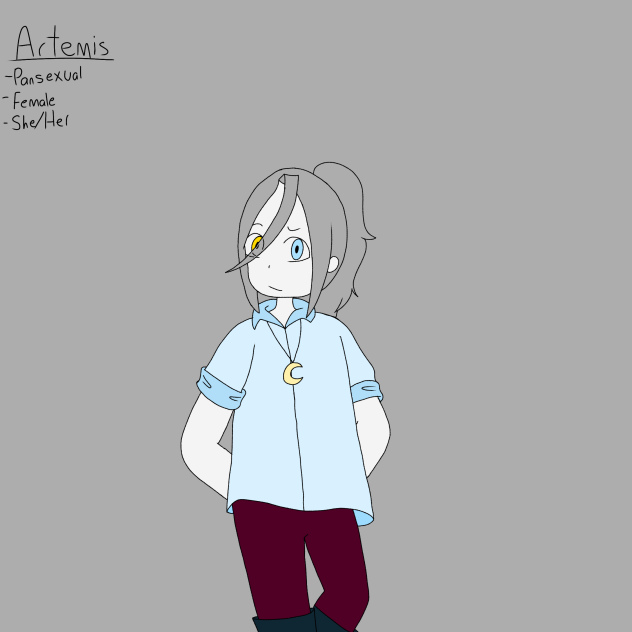 Pansexual Pride with Artemis - ibisPaint