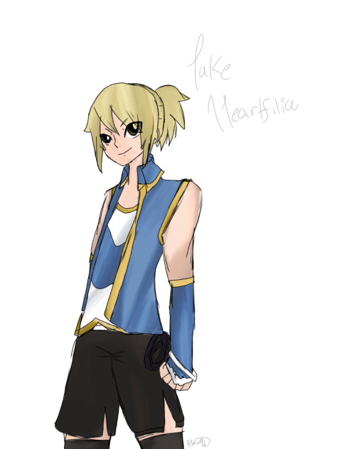 fairy tail (genderbend) Luke heartfilia - ibisPaint